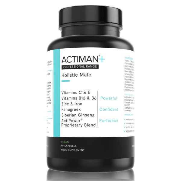 ActiHealth - ActiMan+ Holistic Blend - 90 vegan caps
